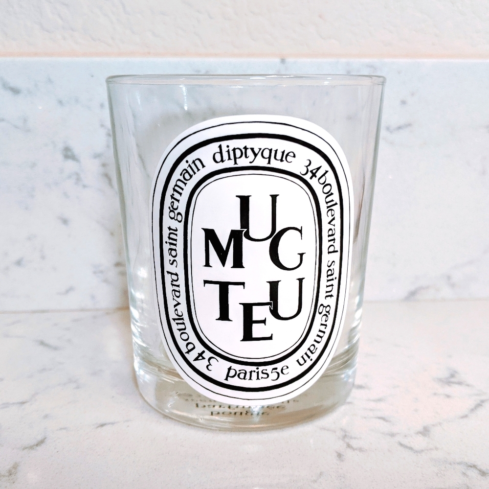 Diptyque Muguet Empty Full Size Candle Jar 190g - Gem